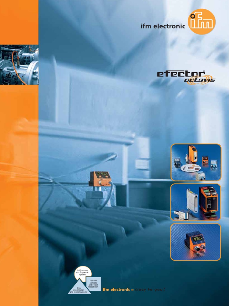 Ifm Octavis Brochure 2013 Za | PDF | Sensor | Electrical Engineering