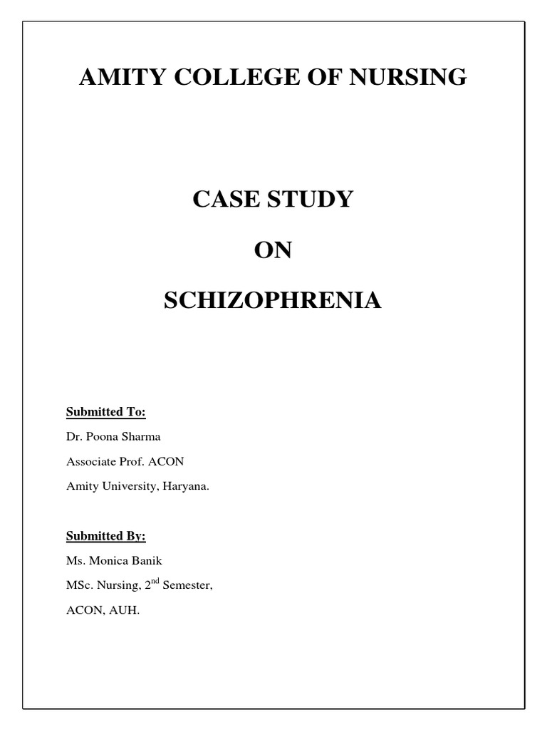 Case Study1 | PDF | Patient | Health Sciences