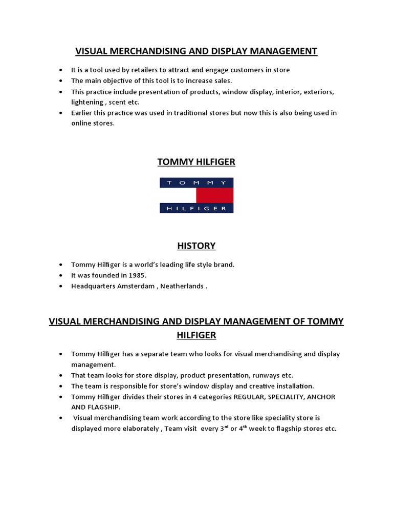 Visual Merchandising and Display Management | PDF | Merchandising | Retail