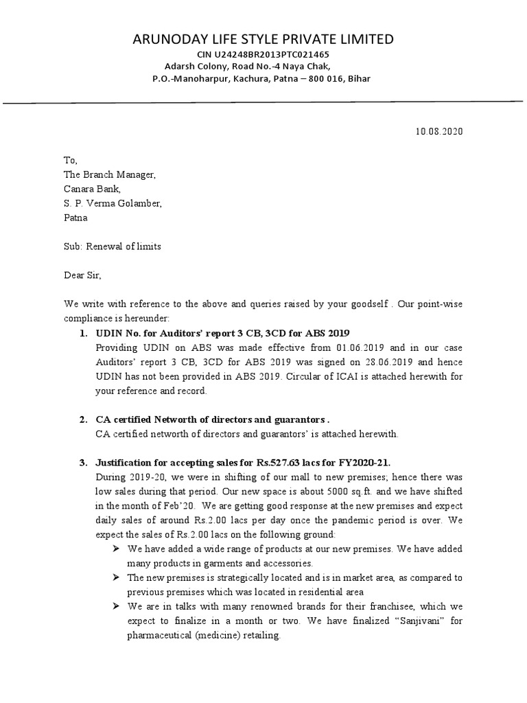 Compliance Letter - 090820 | PDF | Trade | Supply Chain Management