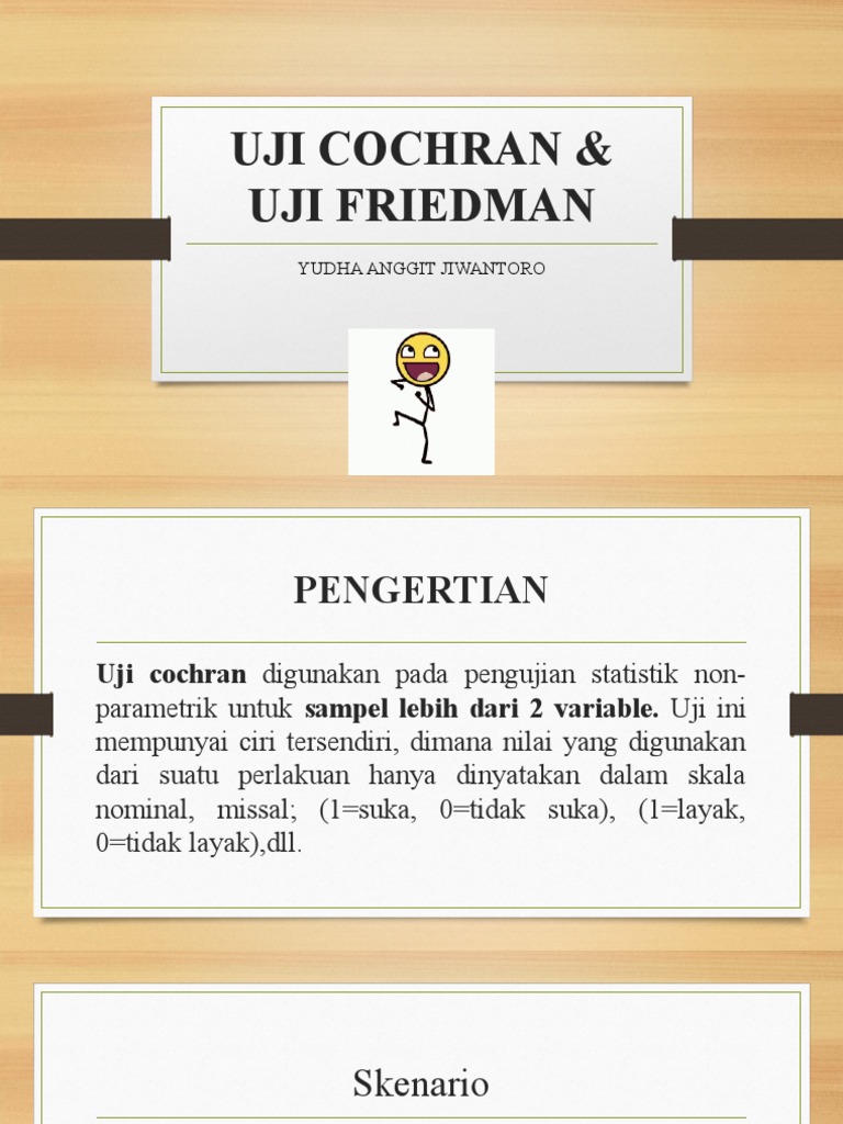 Uji Cochran & Uji Friedman | PDF
