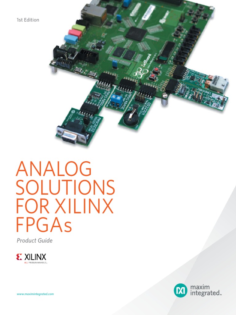 Analog Solutions For Xilinx Fpgas: 1st Edition | PDF | Field Programmable Gate Array ...