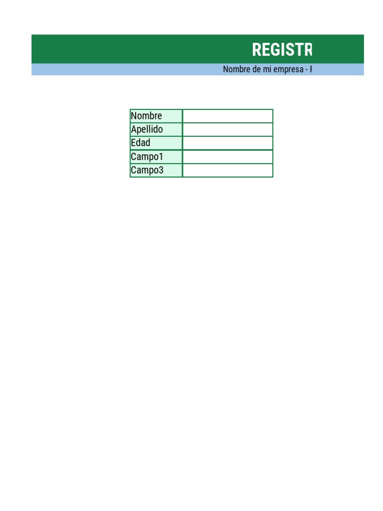 Tutorial 4 Plantilla de Base de Datos Excel El Tío Tech | PDF