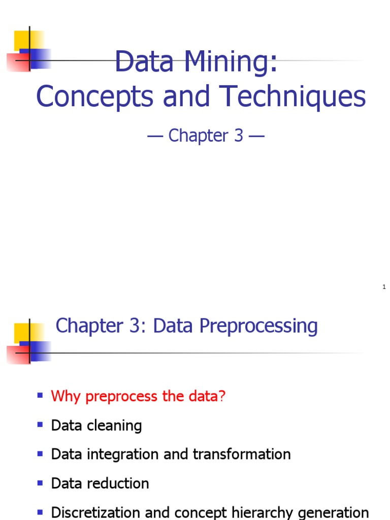 Data Preprocessing | PDF | Data Compression | Wavelet