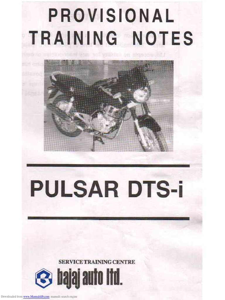 Pulsar 180 Dtsi PDF | PDF