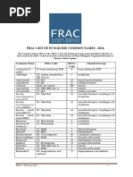 Frac Code List 1: Fungicides Sorted by FRAC Code | PDF | Fungicide ...