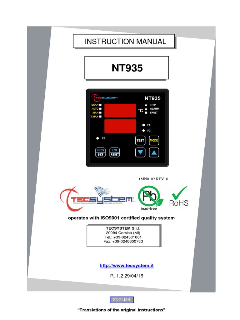 NT935 | PDF | Electrónica | Ingeniería Informática
