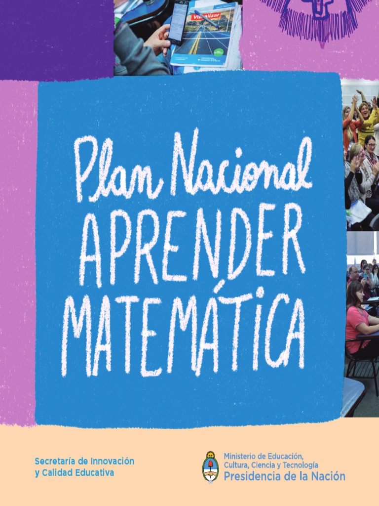 Libro Plan Nacional Aprender Matematica Pdf