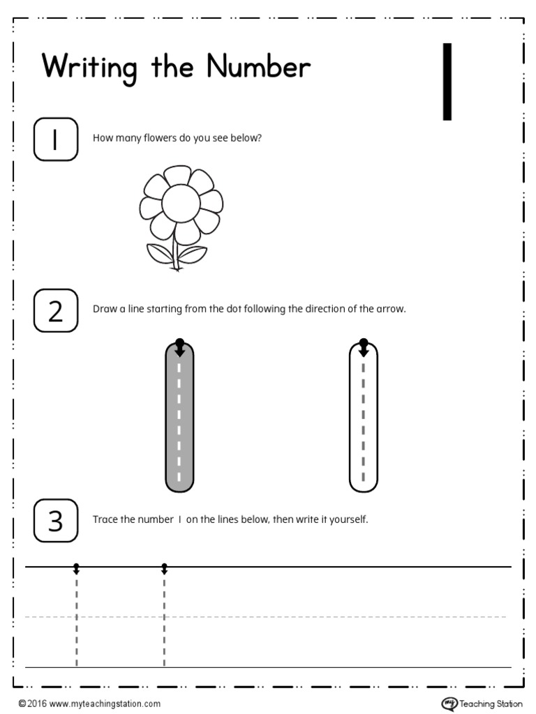 MTS Writing Number 1 PDF | PDF