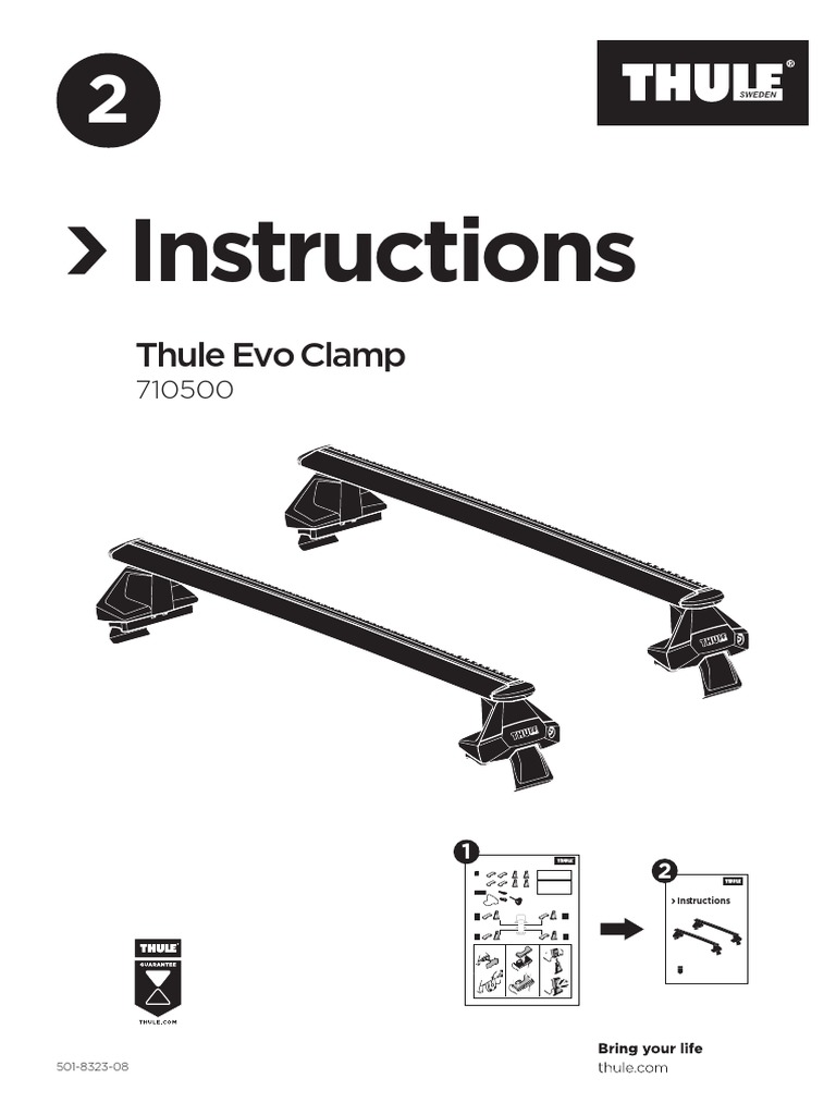 Instructions: Thule Evo Clamp | PDF