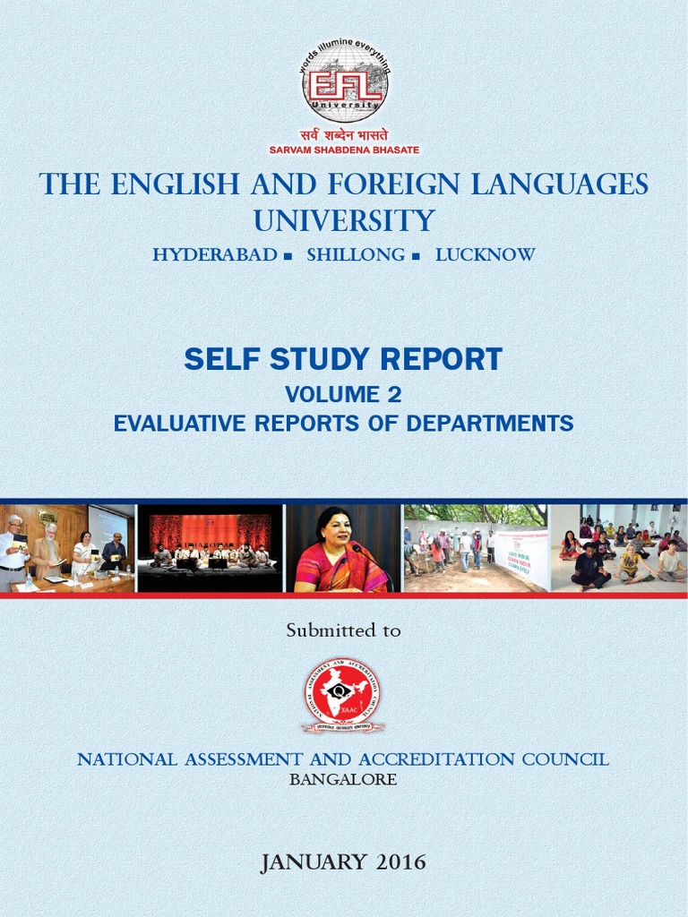 Self Study Report Volume 2 PDF | PDF | Doctor Of Philosophy | Linguistics