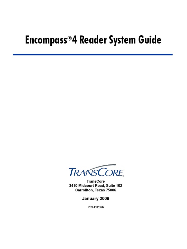 Encompass 4 System Guide PDF | PDF | Electromagnetic Interference ...