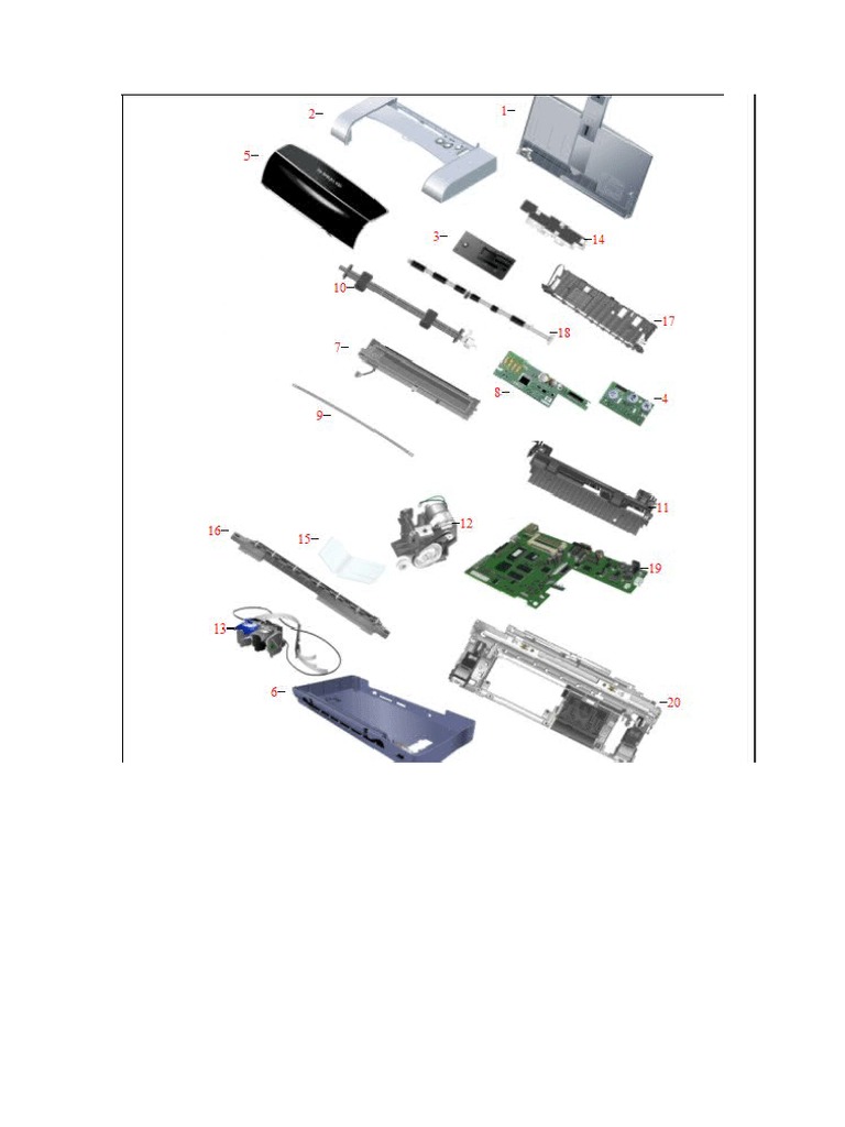 Despiece Impresora | PDF | Printer (Computing) | Computing