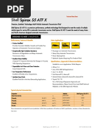Shell Oil TF 0870 Material Data Sheet | PDF | Physical Sciences | Materials