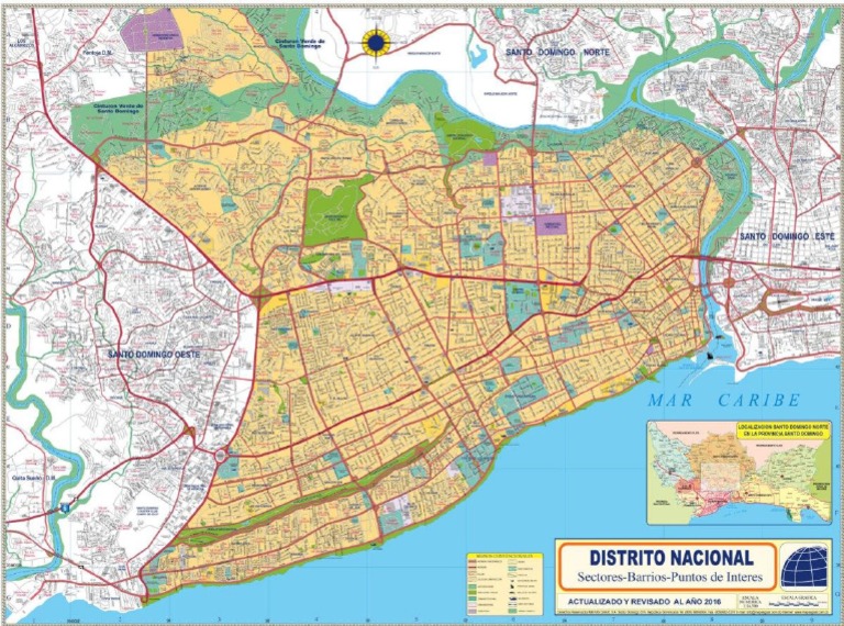 Mapa Municipios Santo DOmingo | PDF