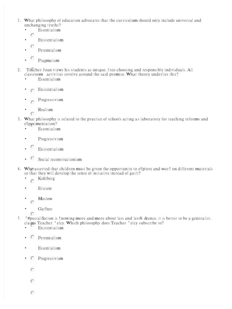 PDF Professional Education Let Pnu Reviewer | PDF | Philosophy Of ...