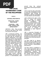 Local Government Code Reviewer | PDF | Nuisance | Devolution