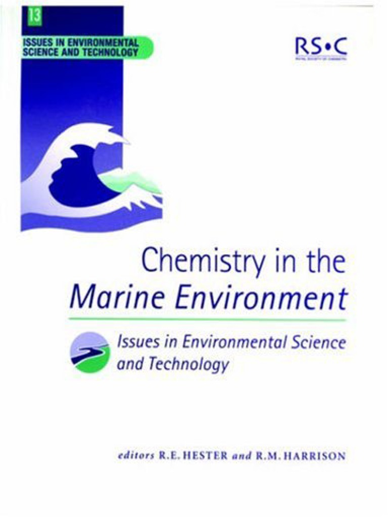 R.E. Hester, R.M. Harrison - Chemistry in The Marine Environment-Royal ...