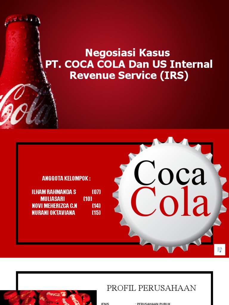 Kasus Pajak Coca-Cola vs IRS | PDF