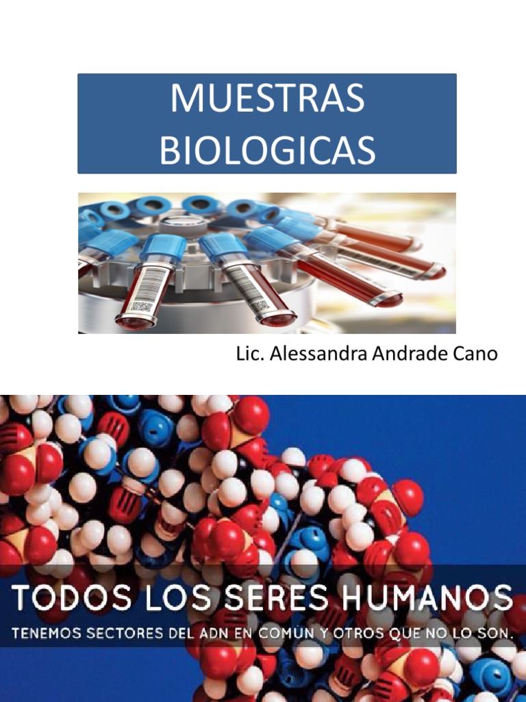 Muestras Biologicas | PDF | Laboratorios | Patología