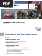 Tema Sheet | PDF | Heat Exchanger | Pipe (Fluid Conveyance)