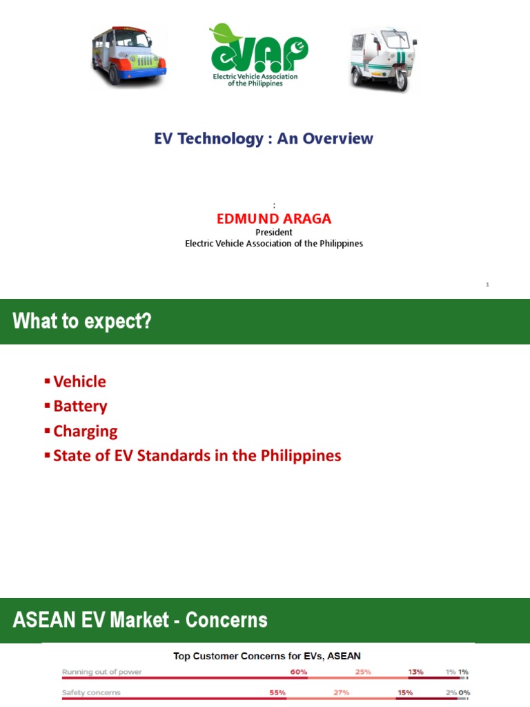 EV Technology: An Overview: Edmund Araga | PDF | Electric Vehicle ...