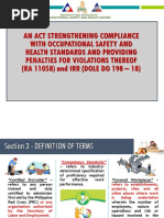 RA 11058 IRR Mel | PDF | Occupational Safety And Health | Unemployment ...