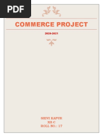 Commerce Project | PDF | Chocolate | Cocoa Bean