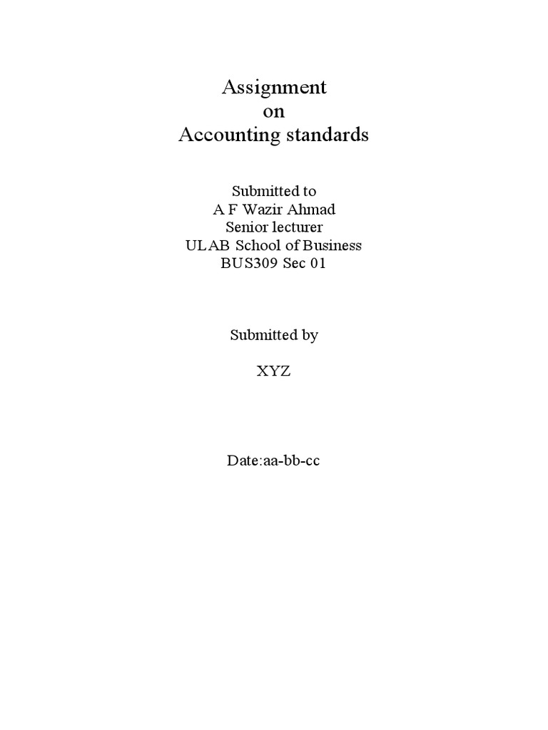 Sample Work On IAS-2 | PDF | Fixed Asset | Intangible Asset