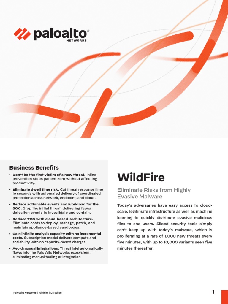 Wildfire: Business Benefits | Download Free PDF | Cloud Computing | Malware