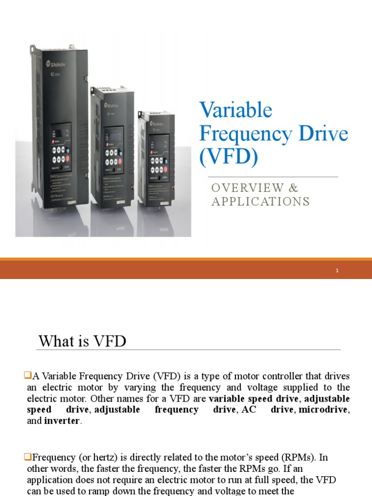 Variable Frequency Drive (VFD) | PDF | Rectifier | Power Inverter