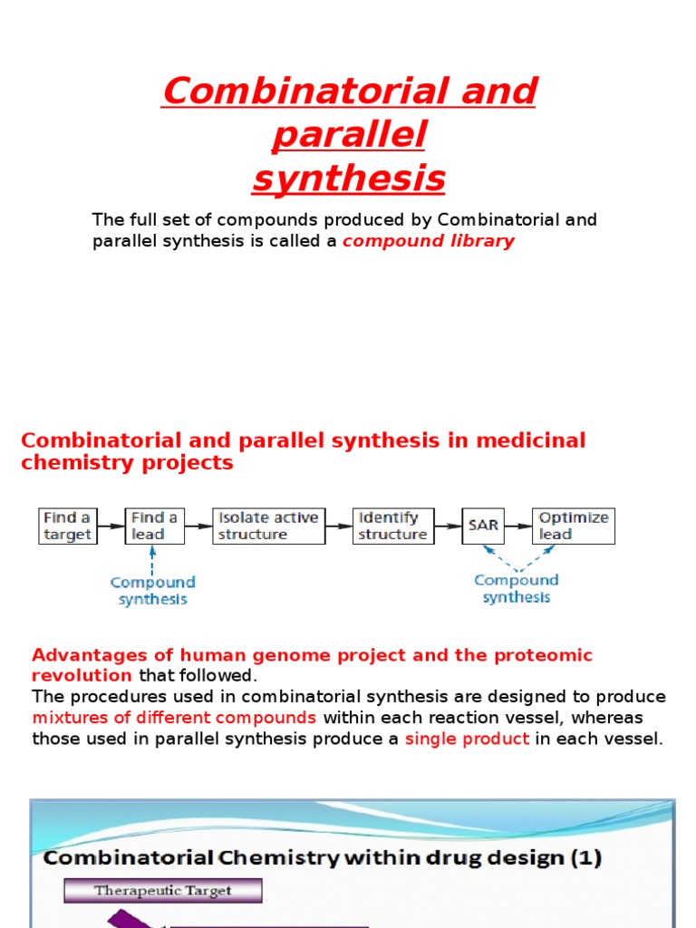 Combinatorial 2020 | PDF | Organic Synthesis | Biochemistry