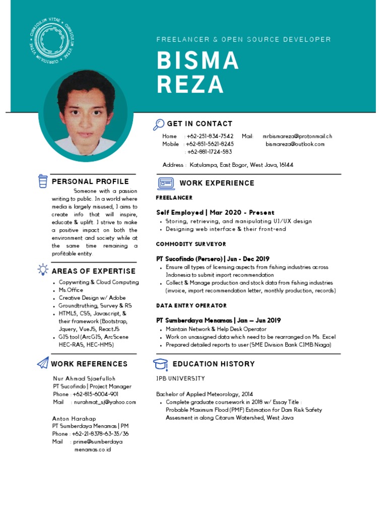 Resume Bisma - Jul 2020 | PDF | Computing | Software