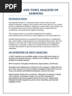 Samsung Company Structure | PDF | Computer Memory | Organizational ...