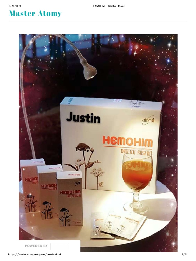 HemoHIM Plus: Immune Boosting Supplement | PDF