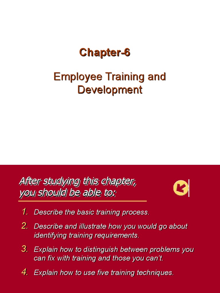 HRM ch06-1 | PDF | Organization Development | Educational Technology