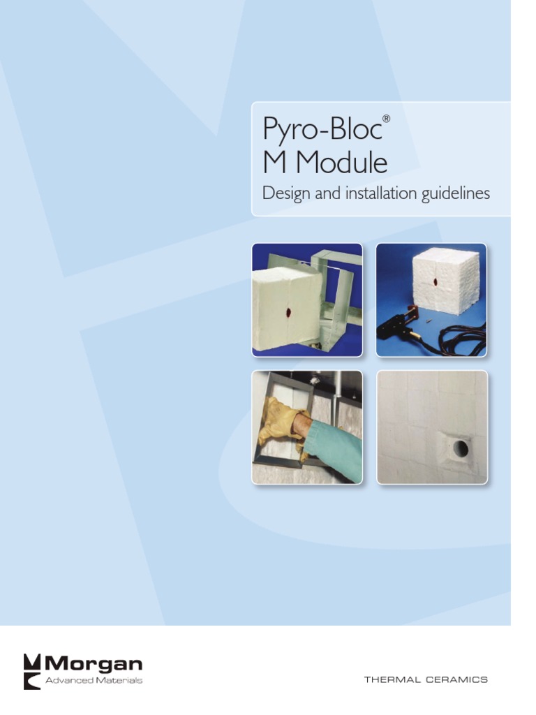 Pyro-Bloc M Module: Design and Installation Guidelines | PDF | Welding ...