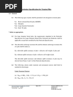 Socket Design for Steel H-Piles | PDF | Deep Foundation | Chemical ...