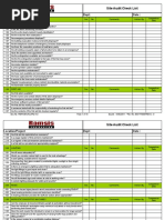 Wheelchair Safety Audit Checklist | PDF
