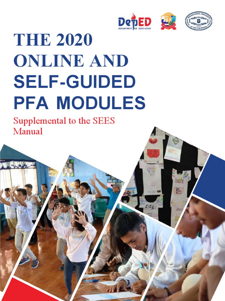 THE 2020 Online and Self-Guided Pfa Modules: Supplemental To The SEES ...