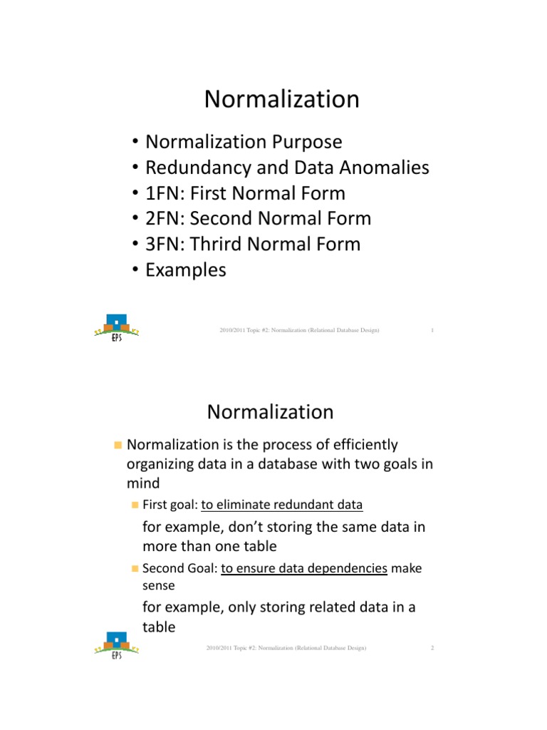 c2 Normalization | PDF | Data Model | Computer Data