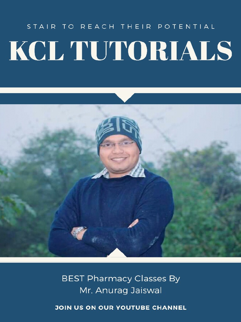 Introduction of Biochemistry - Biochemistry - KCL TUTORIALS PDF | PDF