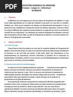 Guide du Mémoire Master KEDGE 2024/2025 | PDF | Plagiat | Mémoire