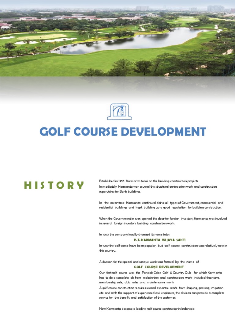 Golf Course Development | PDF | Golf Course | Jakarta