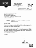 SEC MC No. 07-19 - Guidelines On OPC | PDF | Trust Law | Corporations