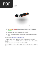 Unlock Huawei E153 | PDF | Modem | Device Driver