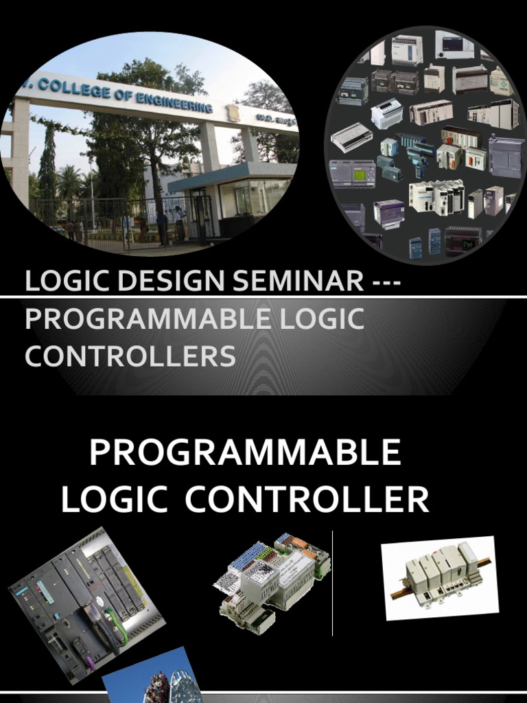 Logic Design Seminar - Programmable Logic Controllers | PDF | Programmable Logic Controller | Relay