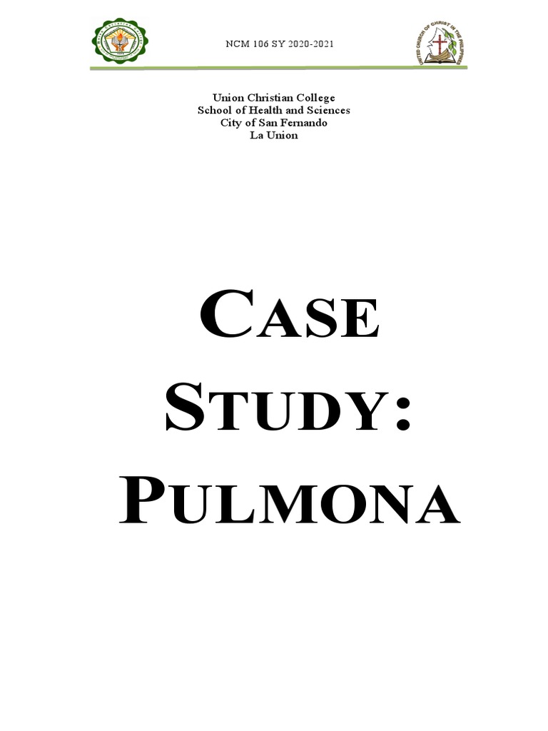 Case Study on Pulmonary Embolism | PDF | Vein | Thrombosis