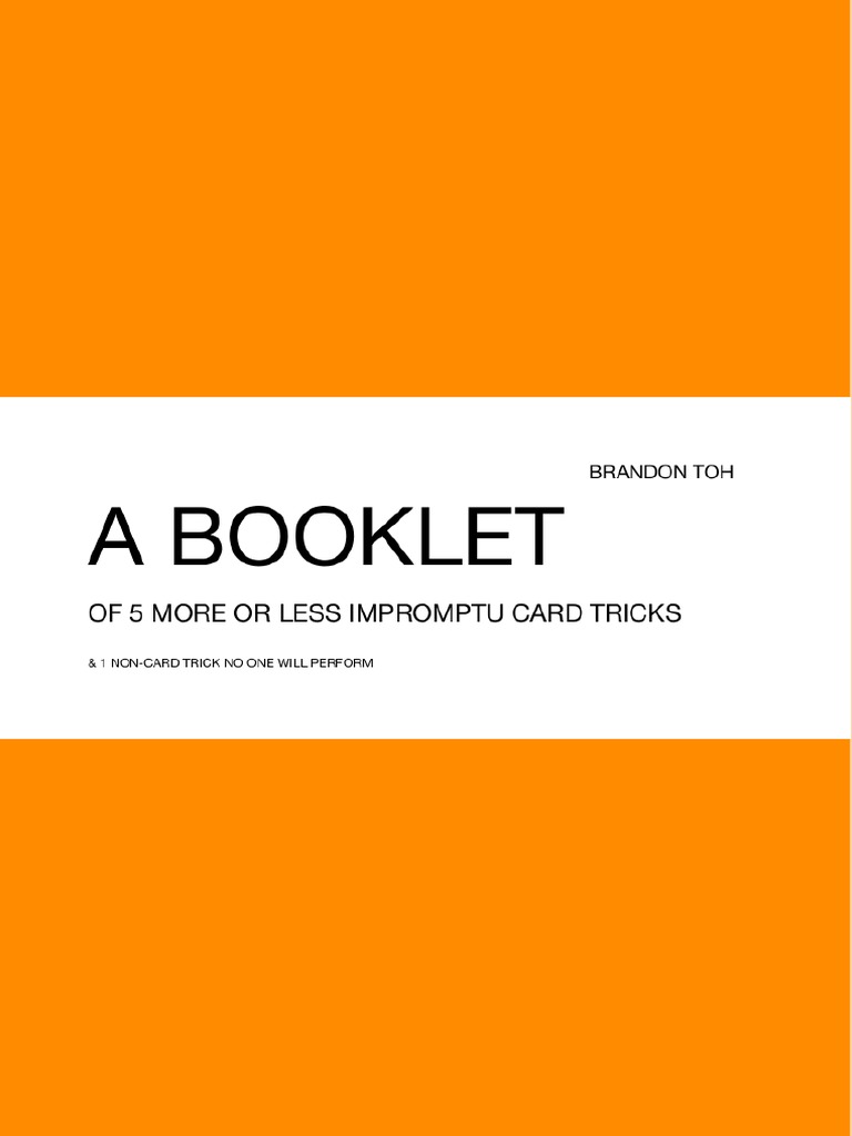 Booklet PDF | PDF