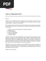 LOA Template | PDF | Career & Growth | Business